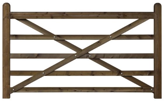 Engelse poort | Nobifix | 120x127cm Bos-hout