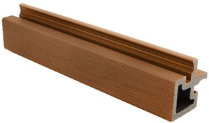 PuraTech | Hoekprofiel | 6,7x6,7cm | 2.90m | Teak Bos-hout