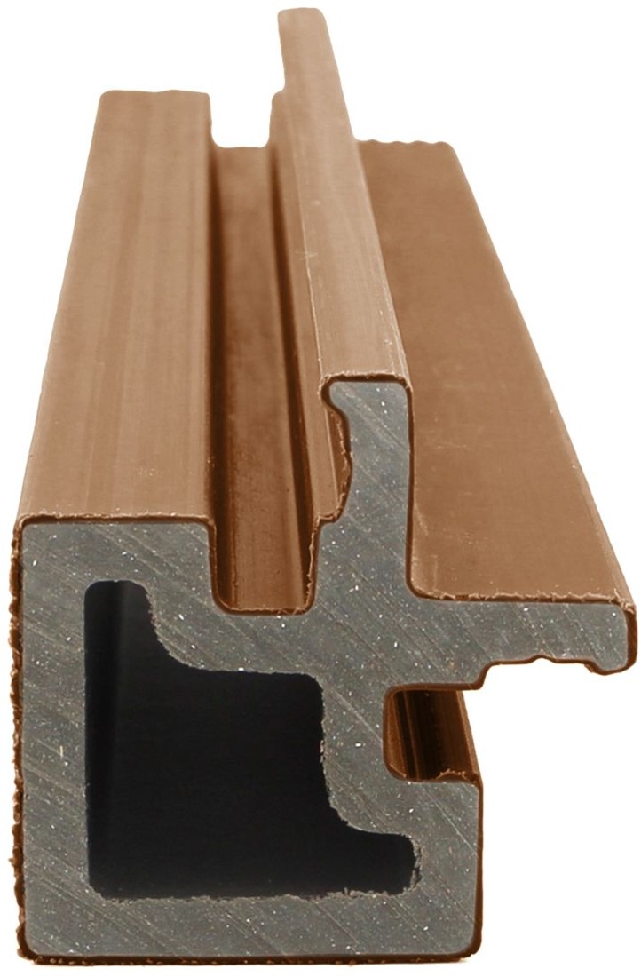 PuraTech | Hoekprofiel | 6,7x6,7cm | 2.90m | Teak Bos-hout
