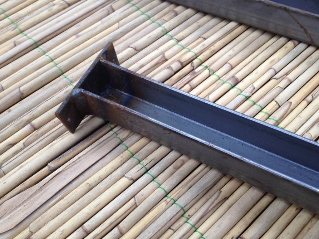 Set U-profiel | 180cm | gegalvaniseerd | 2 stuks Bos-hout