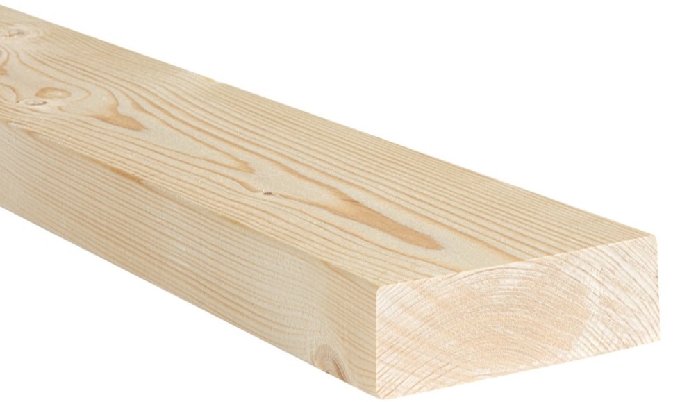 Vuren SLS geschaafd | 3,8x17cm (38x170mm) | 3.30m Bos-hout